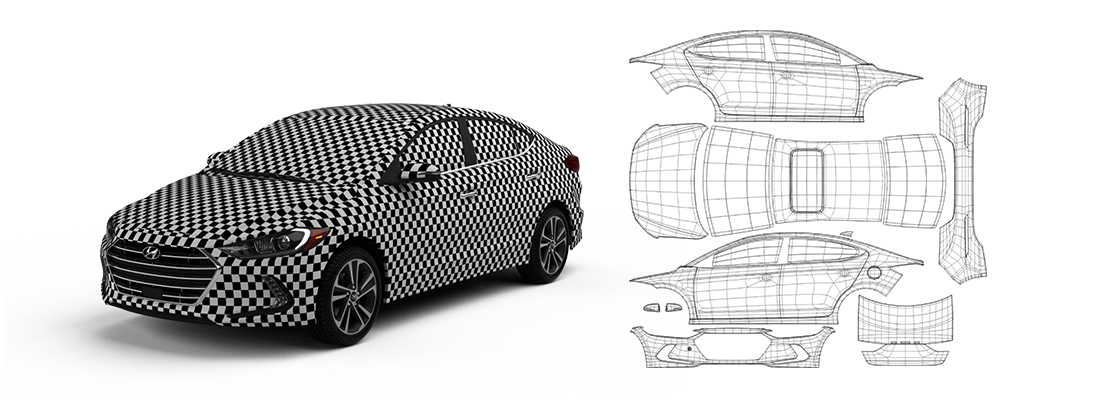 UV-mapping and texturing service - Hum3D UV-mapping and texturing service - Hum3D
