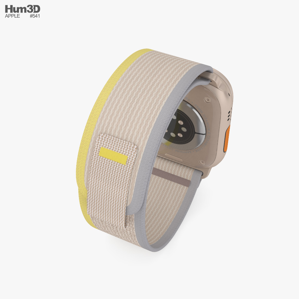 Apple Watch Ultra Trail Loop 3D model - Electronics on Hum3D