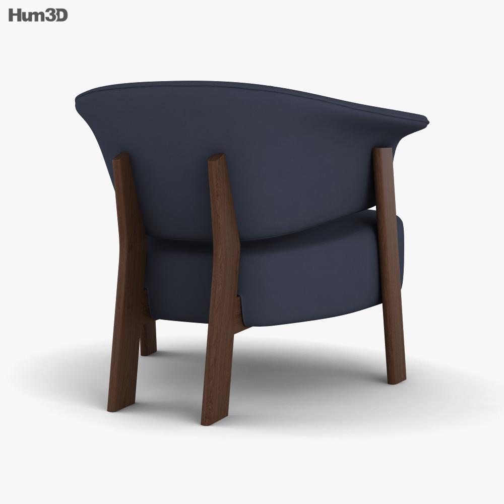 Cassina Back Wing Armchair 3d Model Furniture On Hum3d