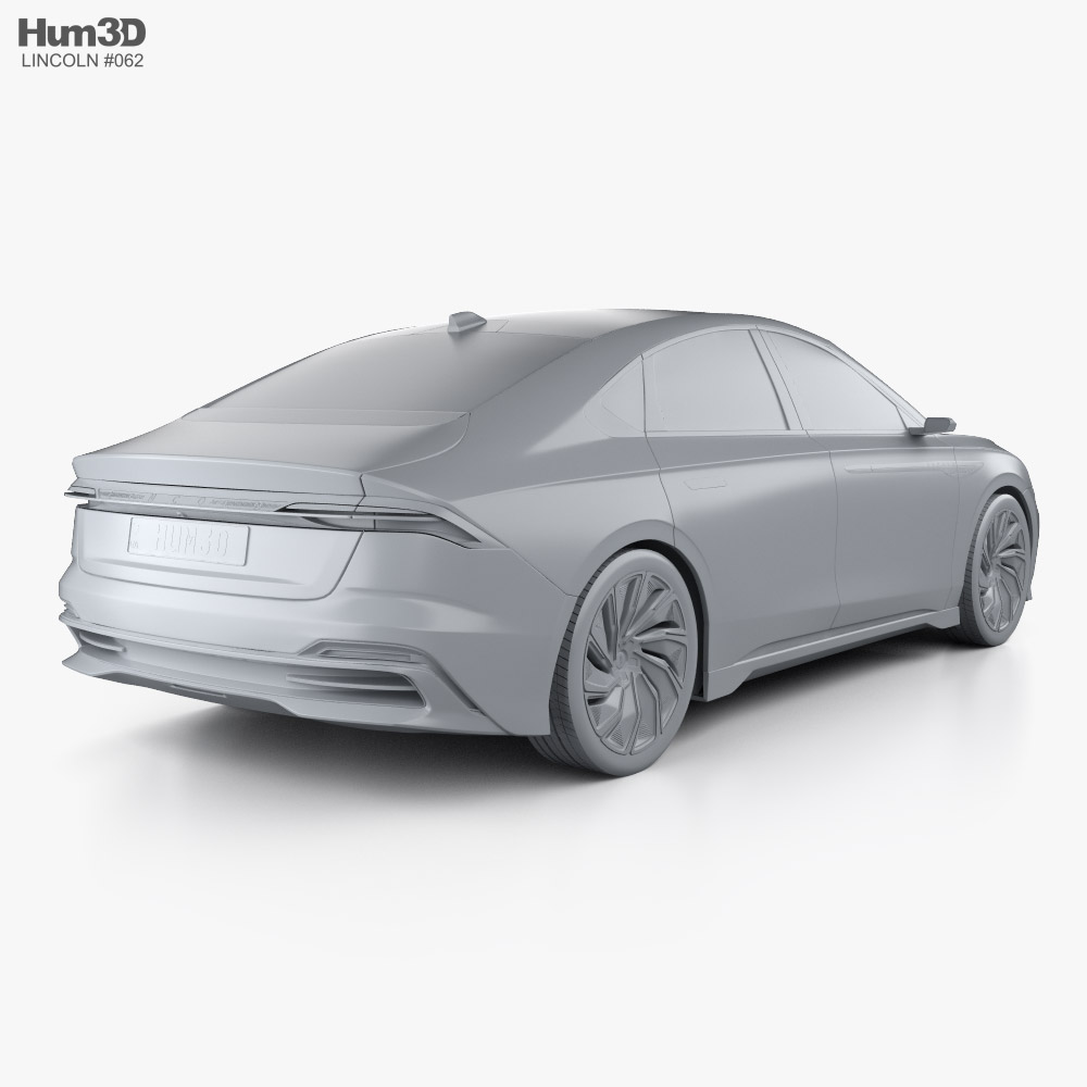 Lincoln Zephyr Reflection Concept 2021 3d Model Vehicles On Hum3d