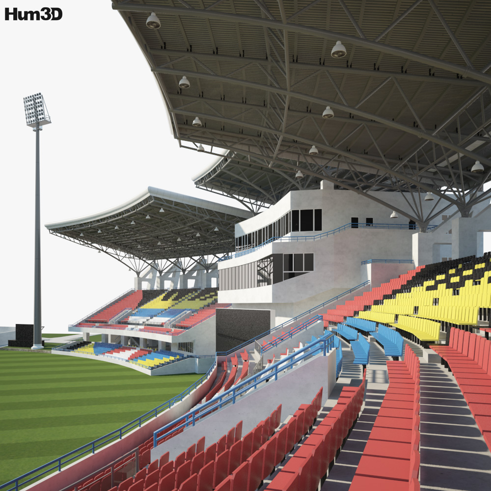 Sir Vivian Richards Stadium 3D модель - Архитектура на Hum3D Sir Vivian Richards Stadium 3D модель - Архитектура на Hum3D
