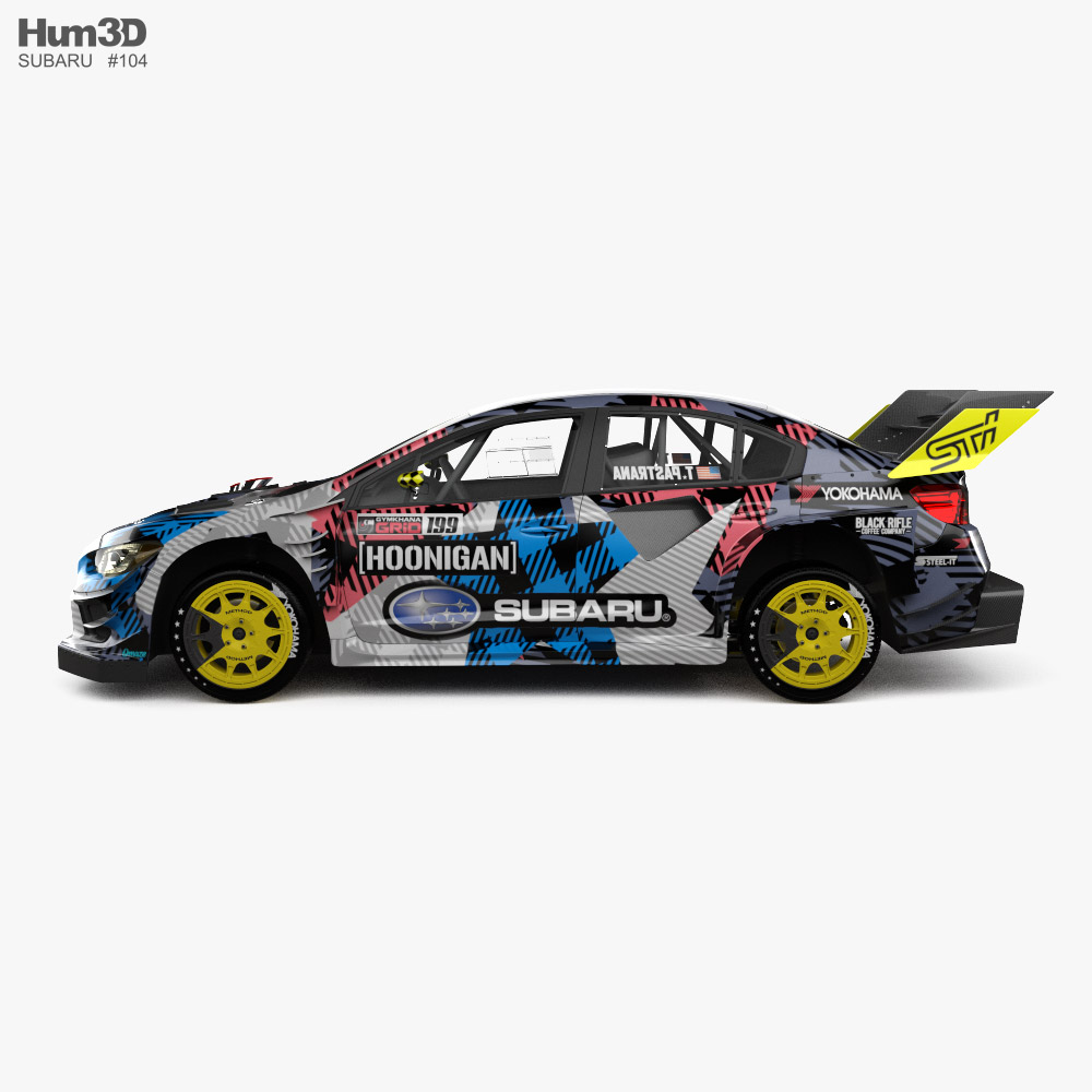 Subaru Wrx Sti Gymkhana 2020 3d Model Vehicles On Hum3d