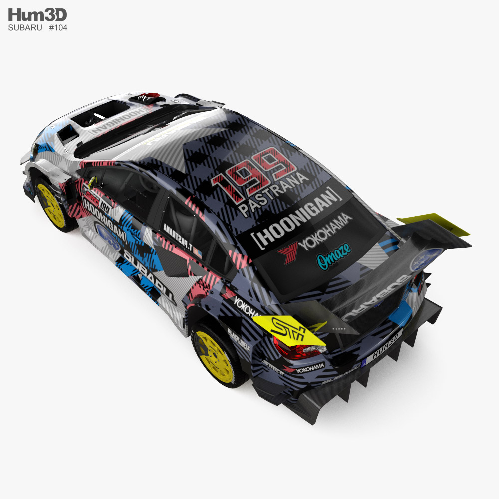 Subaru Wrx Sti Gymkhana 2020 3d Model Vehicles On Hum3d