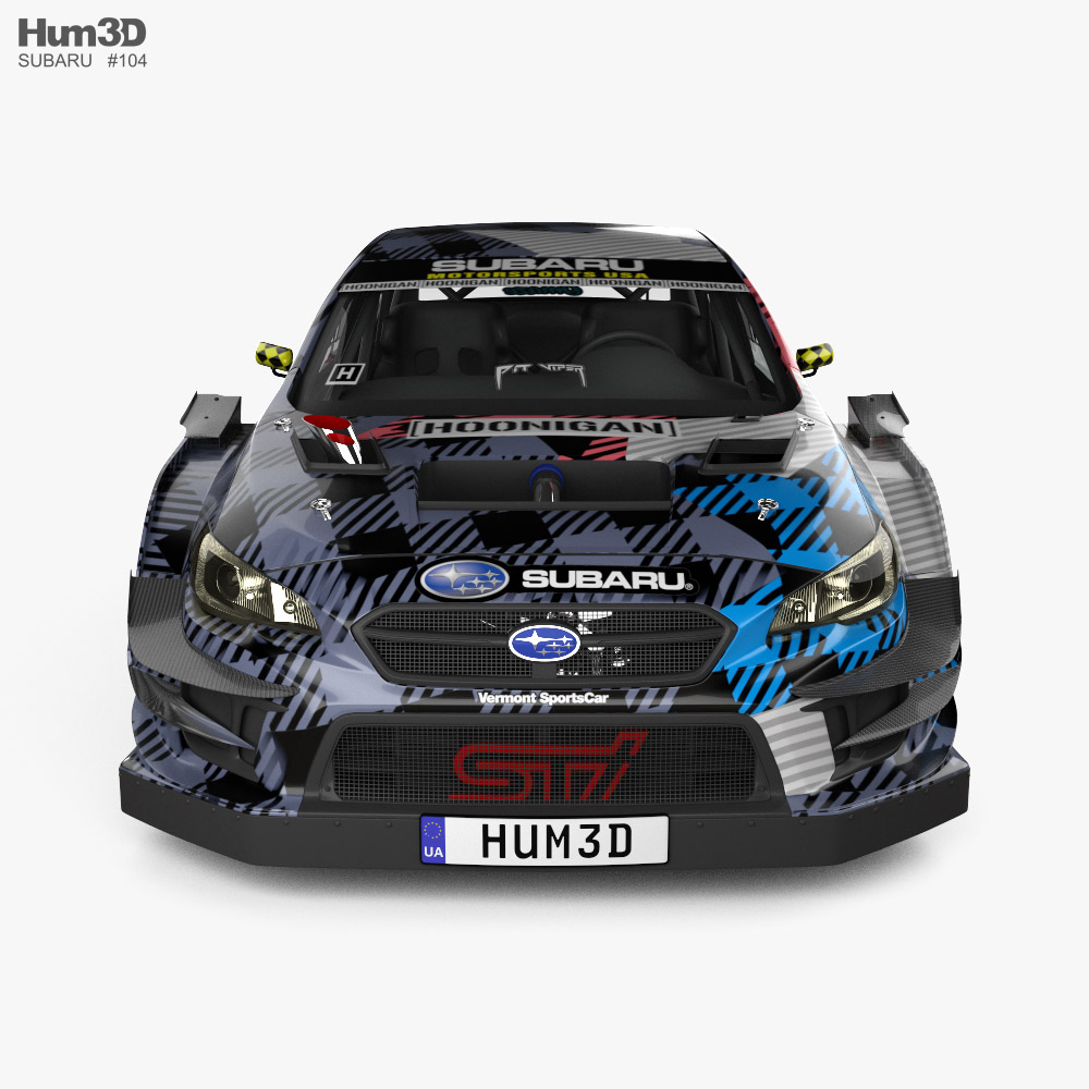 Subaru Wrx Sti Gymkhana 2020 3d Model Vehicles On Hum3d